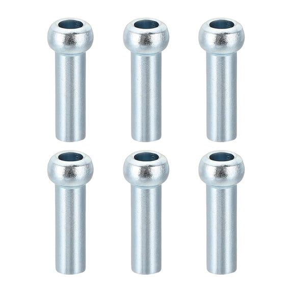 Uxcell 6 Pcs Gym Wire Rope Sphere Head Stopper, Cable Ball Stopper for ...