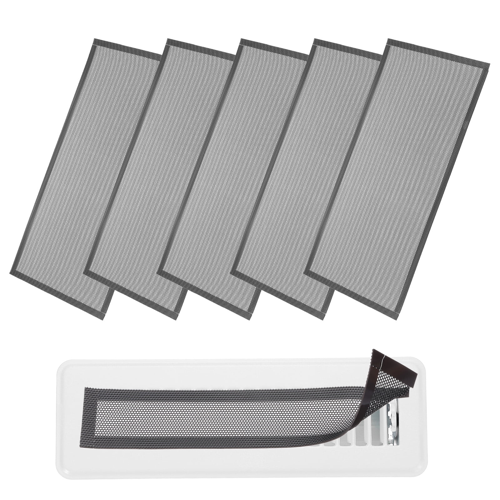 Uxcell 6Pcs Magnetic Floor Vent Covers, Floor Register Cover Mesh Air ...