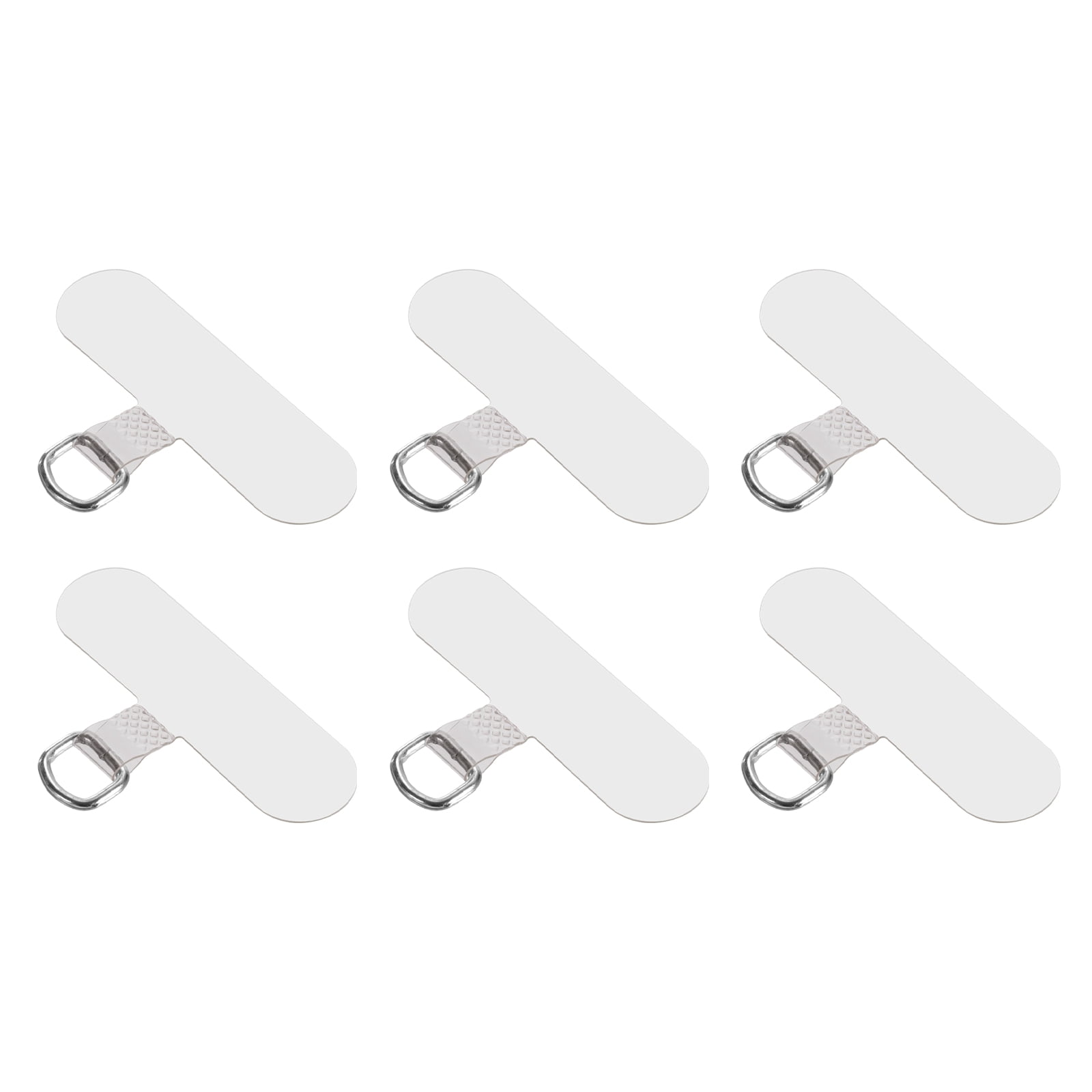 Uxcell 6 Pcs Phone Lanyard Patches PVC Multifunctional Phone Tether Tab ...