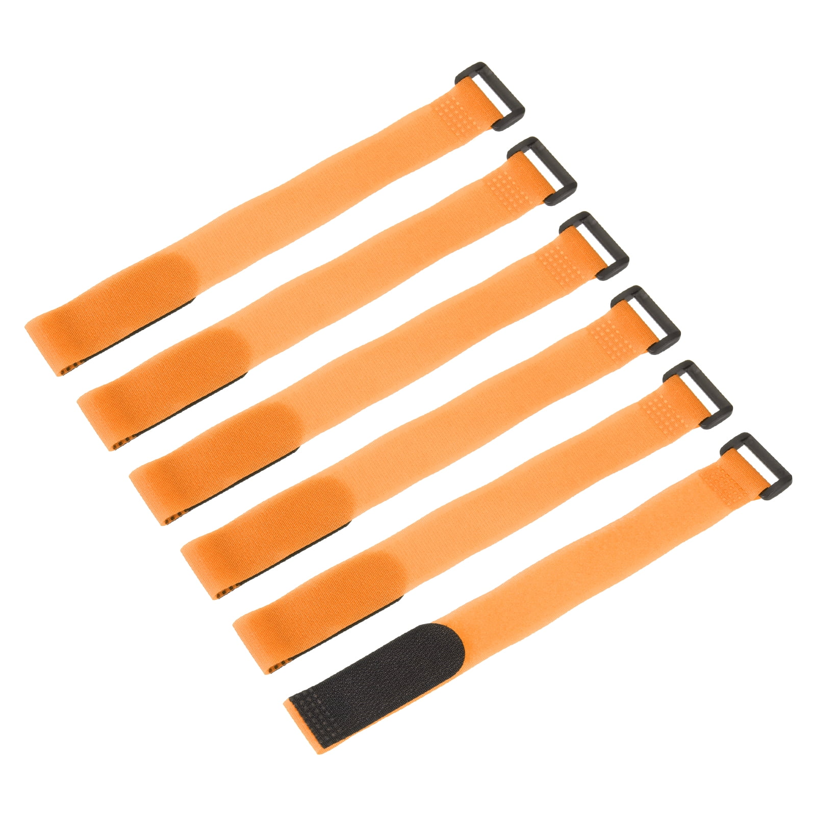 Uxcell 6 Pcs Reusable Battery Tie Down Straps, 1"x12" Nylon ...