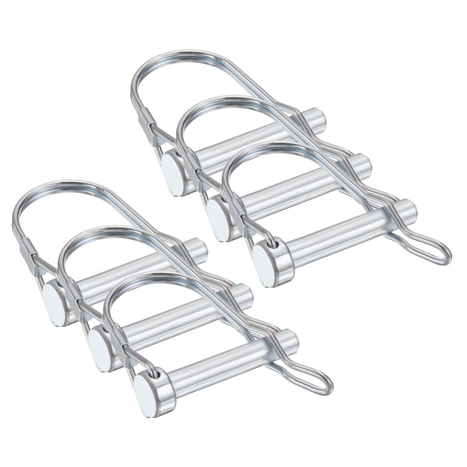 Uxcell 6 Pcs Trailer Coupler Pins, 5/16" x 1.8" Safety Wire Spring Lock ...