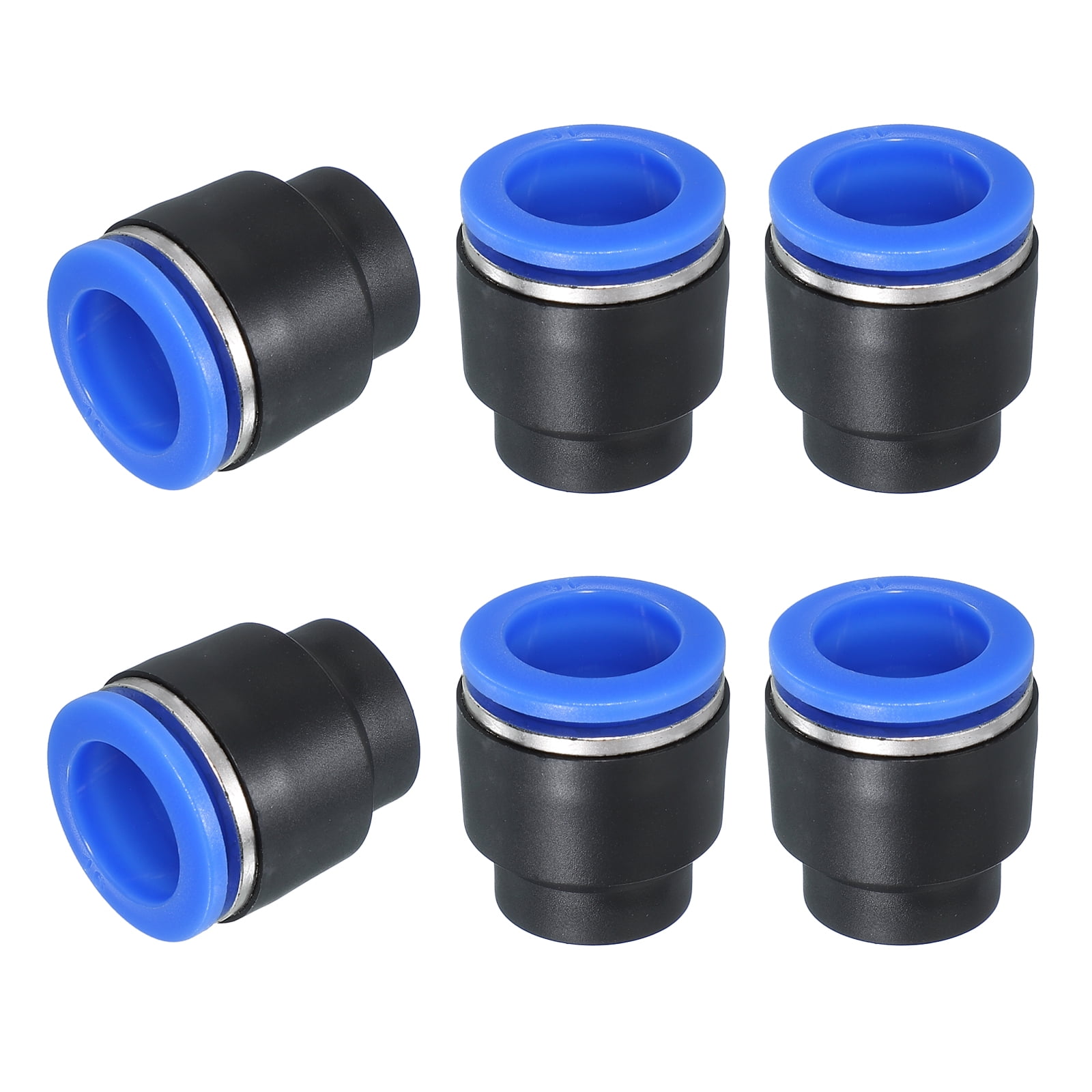 Uxcell 6 Pcs Tubing Quick Fitting Cap, 16 mm(5/8") Tube OD Plastic ...