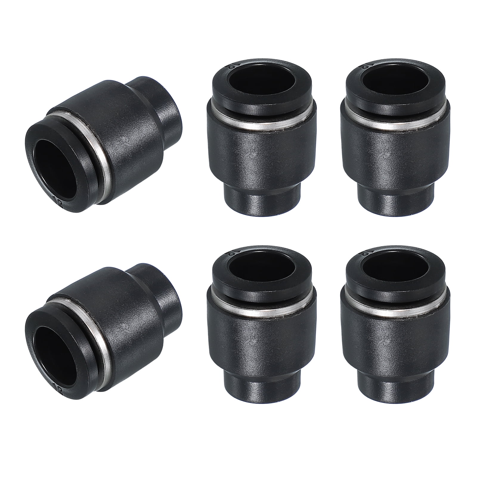 Uxcell Tubing Quick Fitting Cap, Plastic Tubing Pneumatic Cap Push to ...