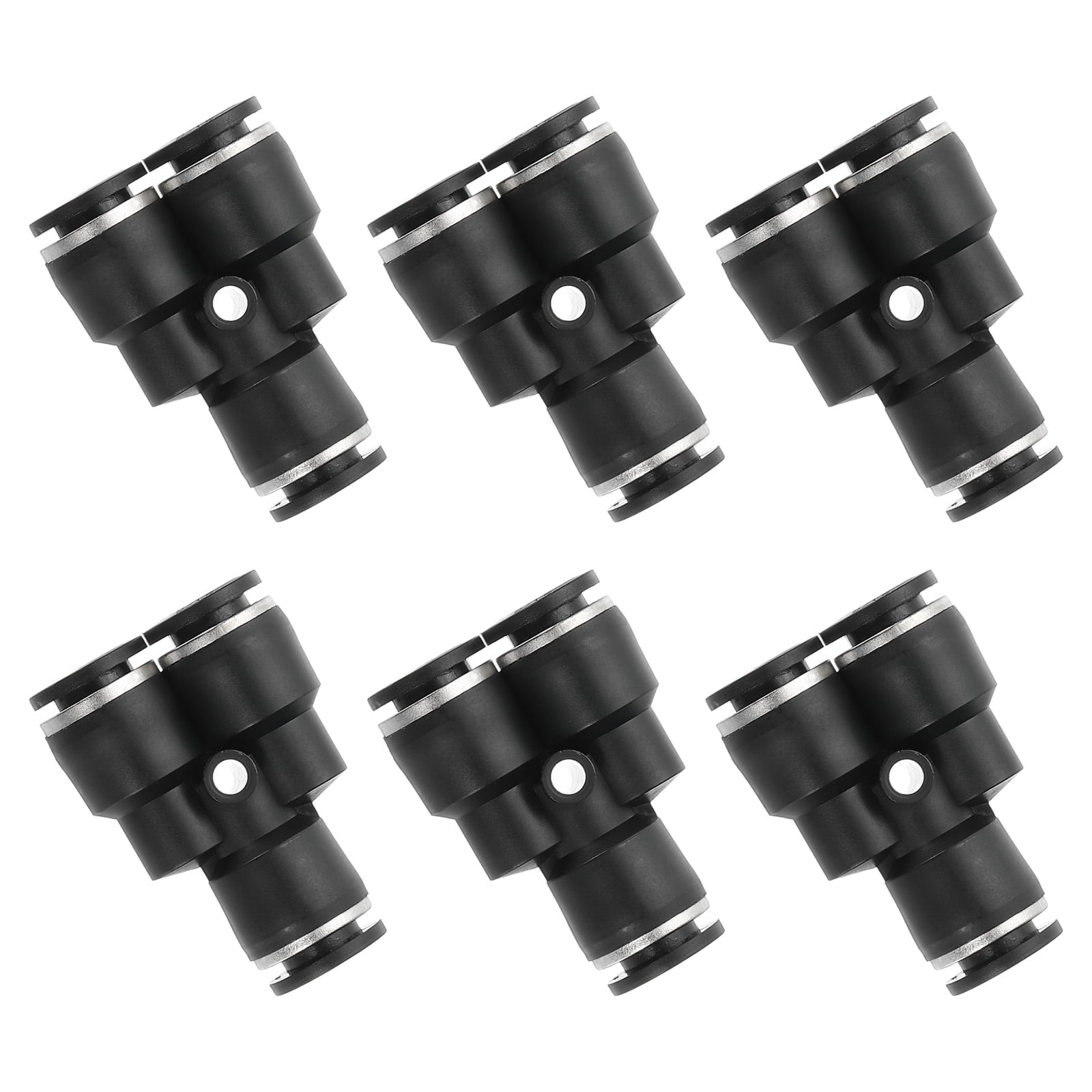 Uxcell 6 Pcs Y Shape Union Push to Connect Fitting, 5/16" OD Tube ...