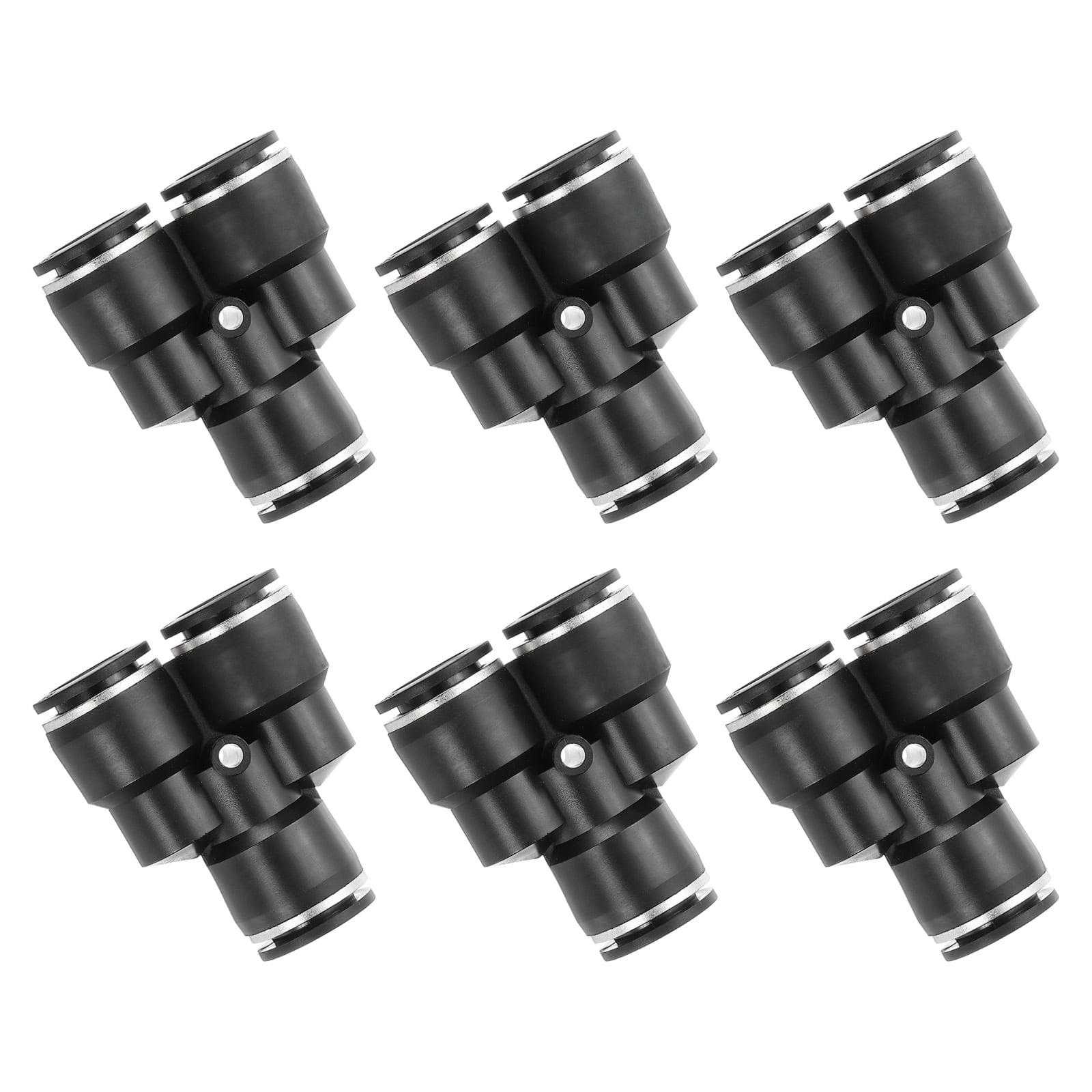 Uxcell 6 Pcs Y Shape Union Push to Connect Fitting, 5/8" OD Tube ...