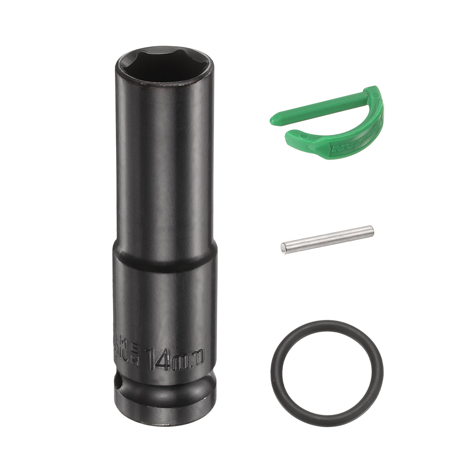 Uxcell 6 Point Deep Impact Socket 1/2" Drive 14mm Metric Standard ...