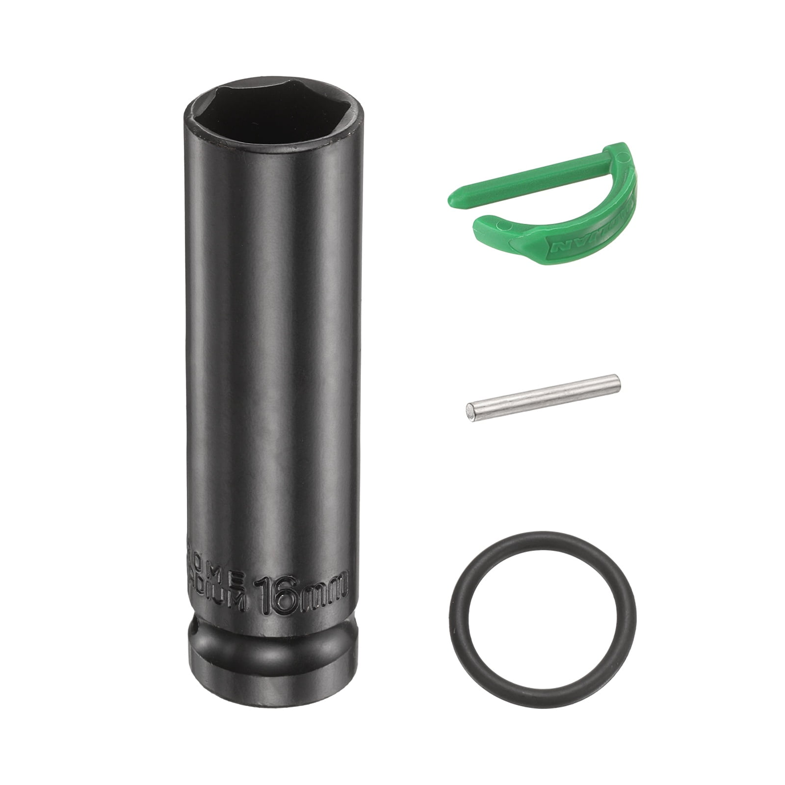 Uxcell 6 Point Deep Impact Socket 1/2" Drive 16mm Metric Standard ...