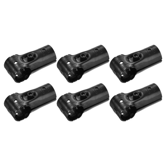 Uxcell 6 Sets Pipe Clamp Connector, 81 x 32mm End Rail Clamps Fit 1-1/8 ...