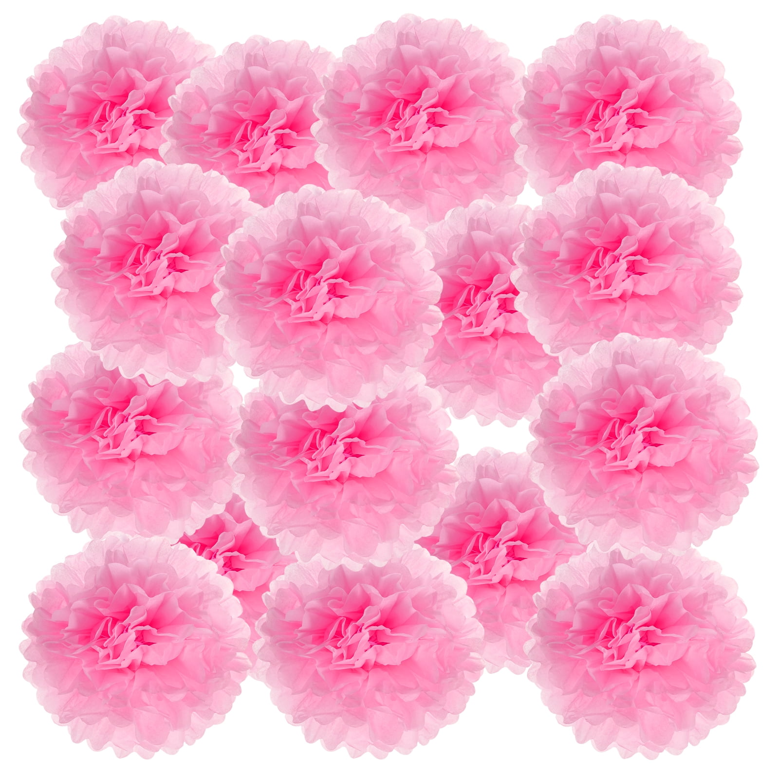 Uxcell Tissue Pom Poms Flowers Paper Flower Ball for Party Backdrop ...