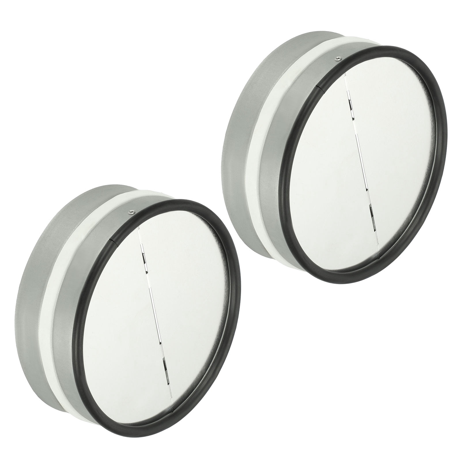 Uxcell 6 inch Backdraft Damper Shutter, 2 Pcs Inline Fan Vent Deflector Spring Loaded Blocker ...