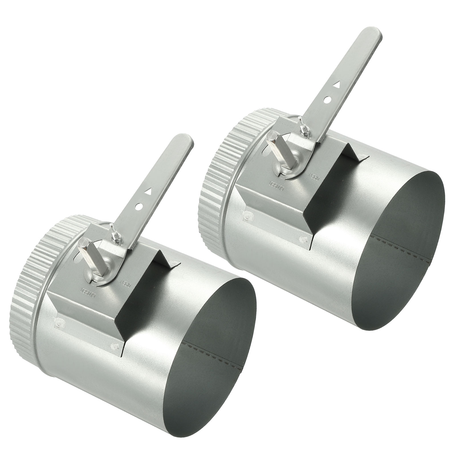 Uxcell 6-inch HVAC Duct Manual Volume Backdraft Damper, 2 Pcs ...