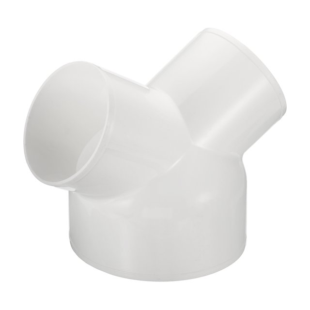 3 Way Duct Splitter Reducer, Y Fitting Air Vent Duct Connector Hose ...
