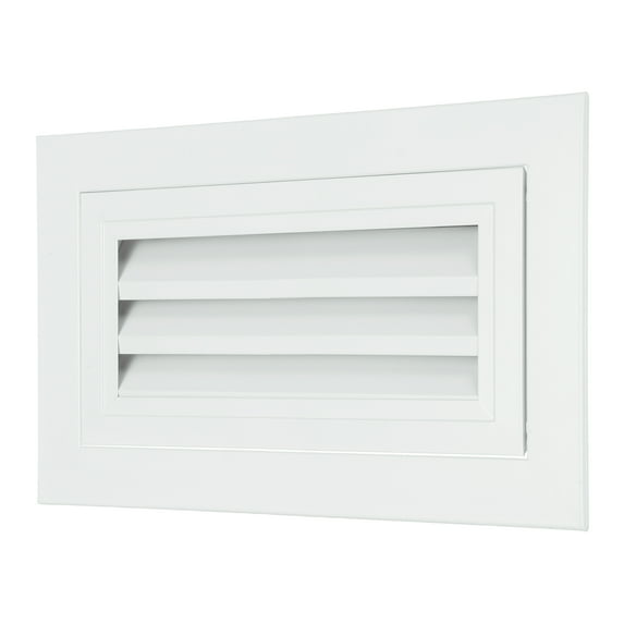 Uxcell 6" x 12" Aluminum Gable Vent, 1Pcs Return Grille Gable Louver ...