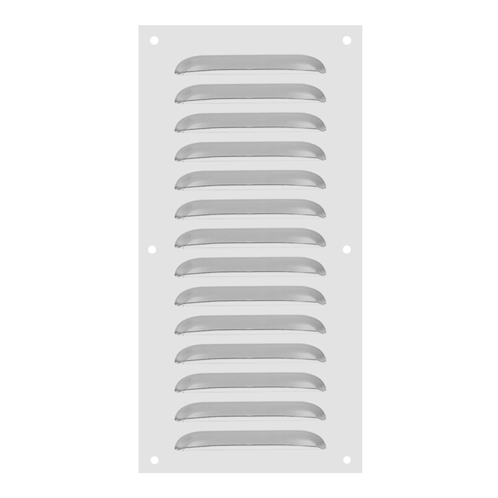 Uxcell 6 x 12 Inch 304 Stainless Steel Vent Cover, Screen Air Grille ...