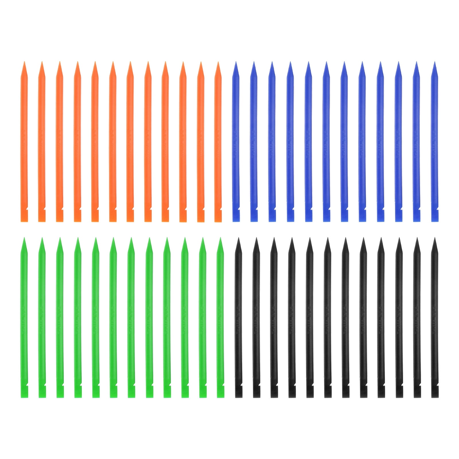 Uxcell 6 x 150 mm Spudger Pry Tool, 48Pcs Antistatic Plastic Dual Ends ...