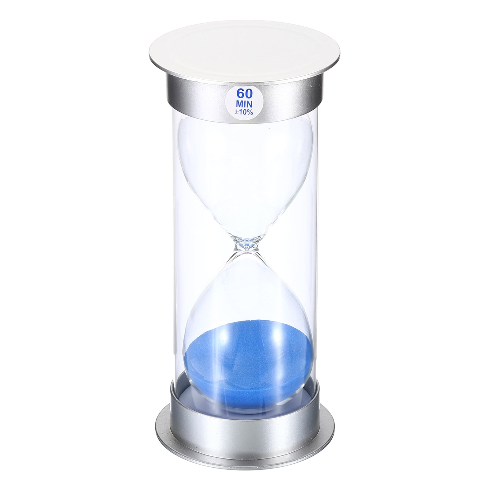 Uxcell 60 Minute Sand Timer, Sandy Clock, Count Down Sand Glass, Blue ...