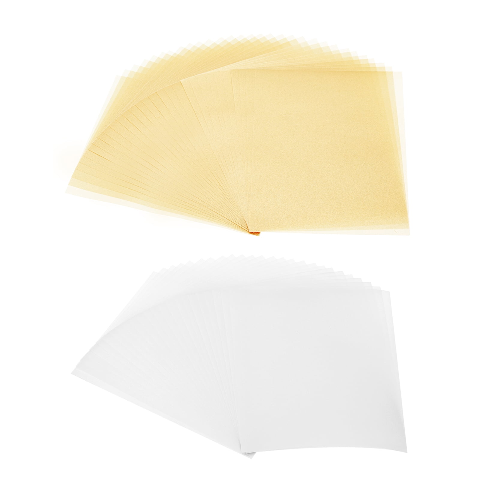 Uxcell 60 Sheets Vellum Paper 8.5x11in, Printable Translucent Paper for ...