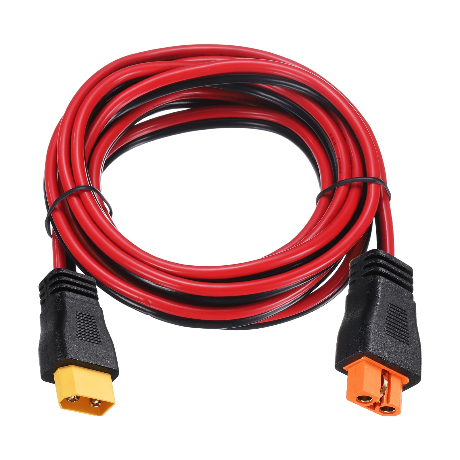 Uxcell 600VDC XT60 Extension Cable, 10AWG 6FT XT60i Female to XT60 Male ...