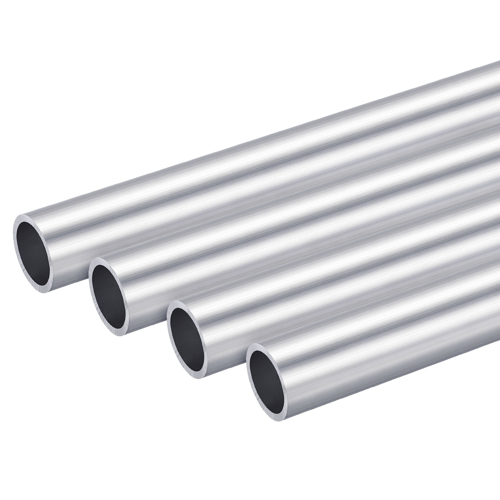 Uxcell 6063 Aluminum Metals Tubing Seamless Straight Pipe Tubes 22mm x ...