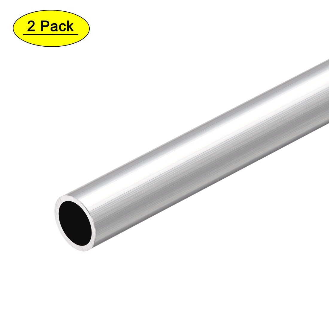 Uxcell 6063 Aluminum Round Tube 0.59 inch OD 0.47 inch Inner Dia 11.81 ...
