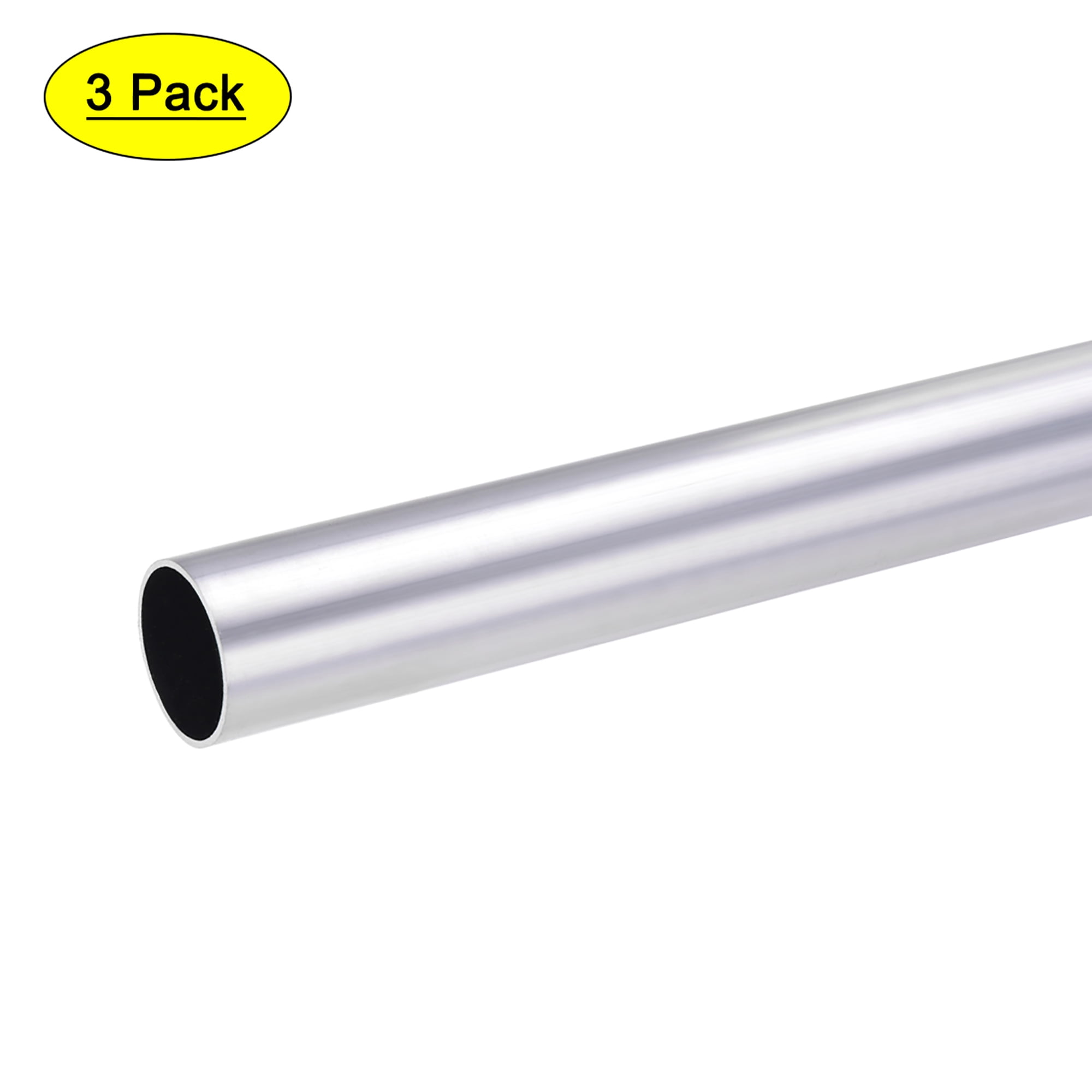 Uxcell 6063 Aluminum Round Tube 1.06 inch OD 0.98 inch Inner Dia 11.81 ...