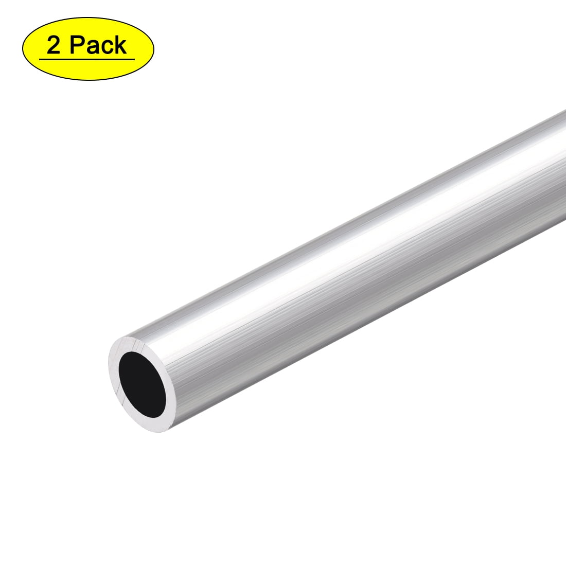 Uxcell 6063 Aluminum Round Tube Seamless Aluminum Straight Tubing 12mm ...