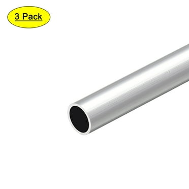 Uxcell 6063 Aluminum Round Tube Seamless Aluminum Straight Tubing 12mm ...