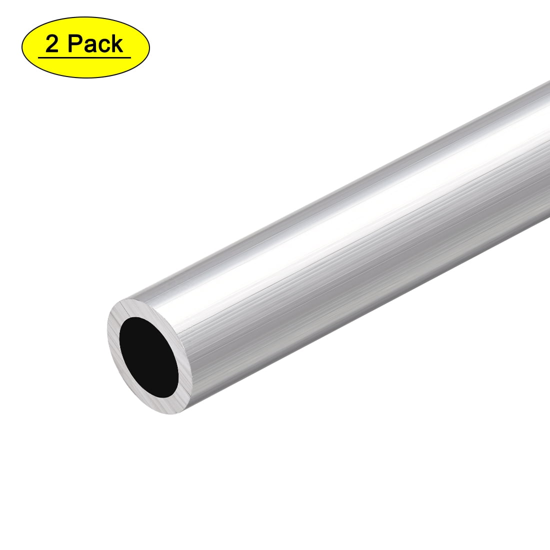 Uxcell 6063 Aluminum Round Tube, Seamless Pipe Tubing 20mm x 14mm x ...