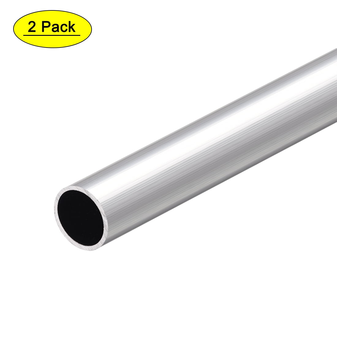 Uxcell 6063 Aluminum Round Tube, Seamless Pipe Tubing 20mm x 17mm x ...
