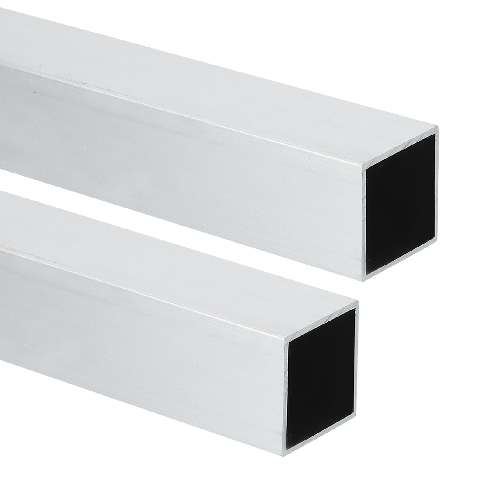 Uxcell 6063 Aluminum Square Tubing,1.18"x1.18"x10" Long 0.04" Wall ...