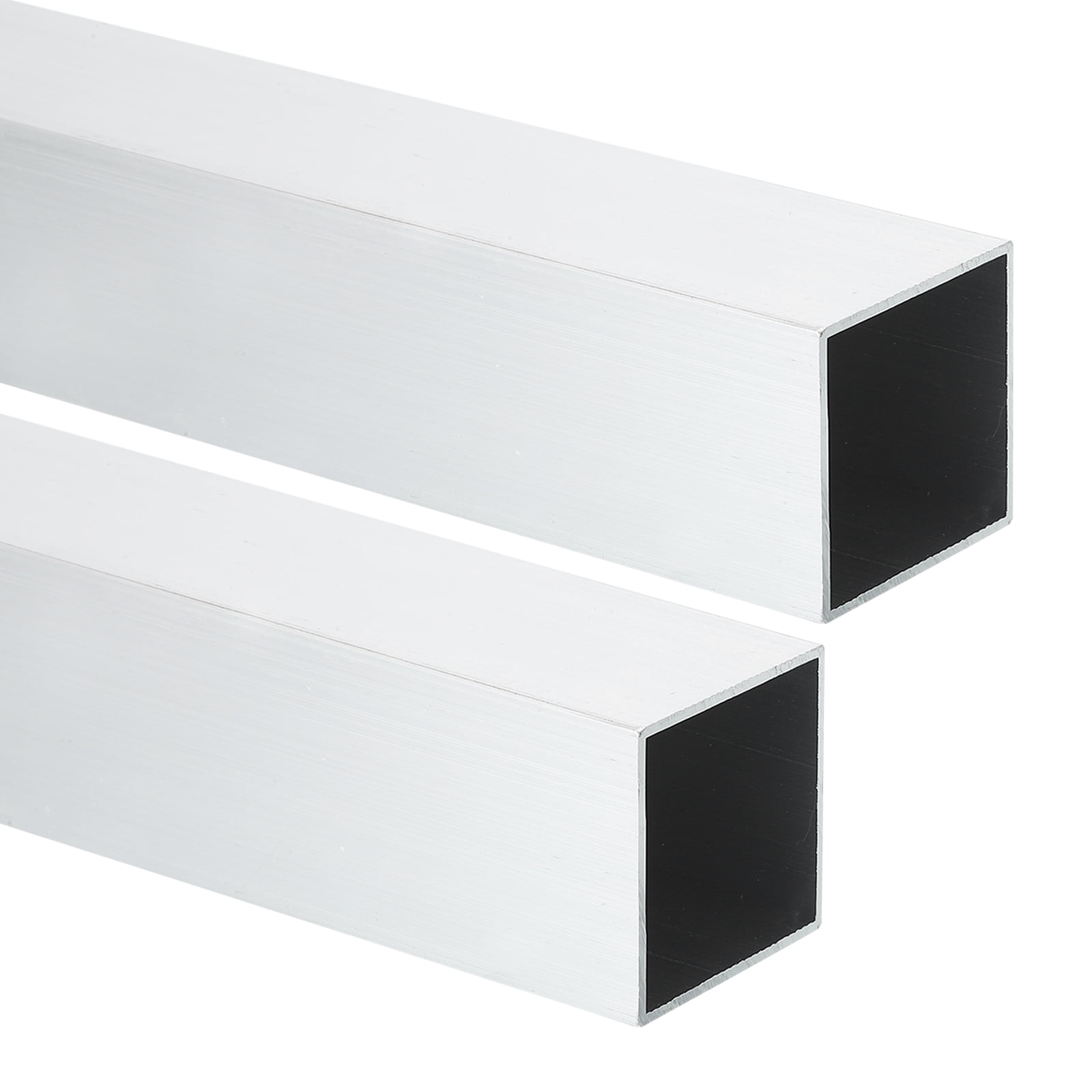 Uxcell 6063 Aluminum Square Tubing,1.5"x1.5"x14" Long 0.04" Wall Thick ...