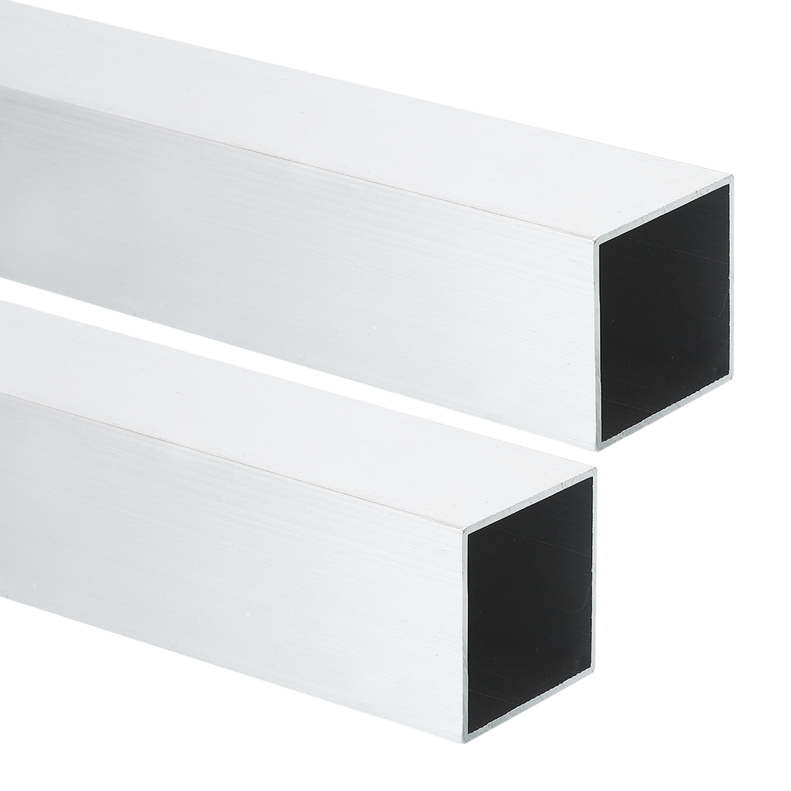 Uxcell 6063 Aluminum Square Tubing,1.5"x1.5"x18" Long 0.04" Wall Thick ...