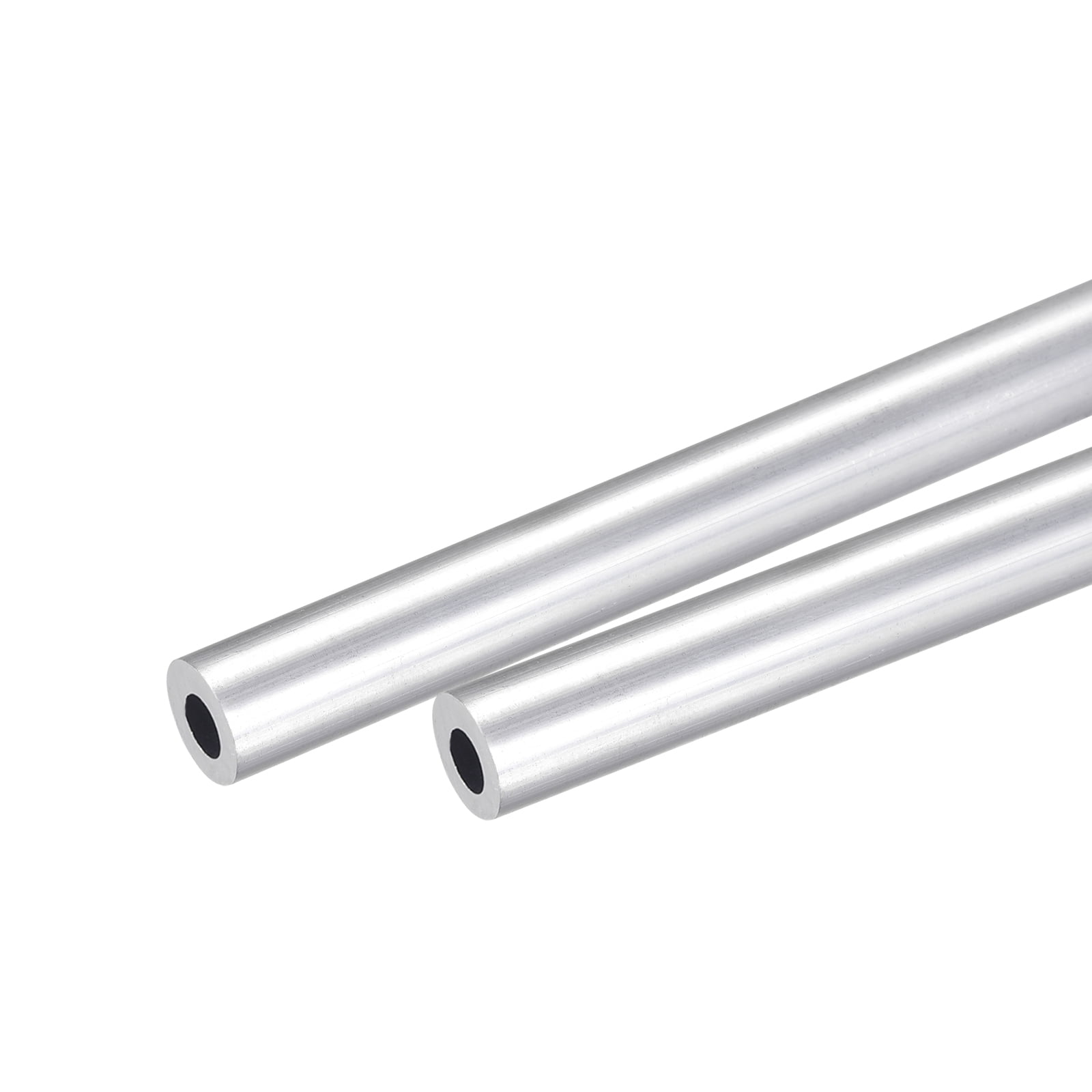 Uxcell 6063 Aluminum Tubing Seamless Straight Pipes Tubes 7mm x 4mm x ...