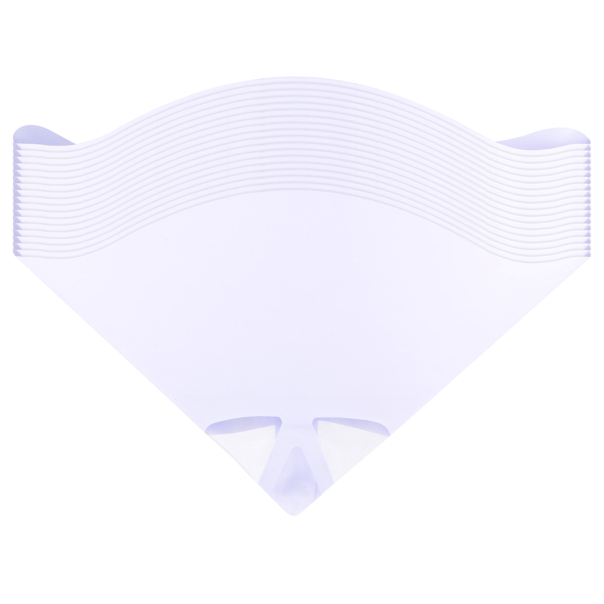 Uxcell 60Pcs 120um 170mmx130mm Cone Paint Screen Funnel Nylon Mesh ...