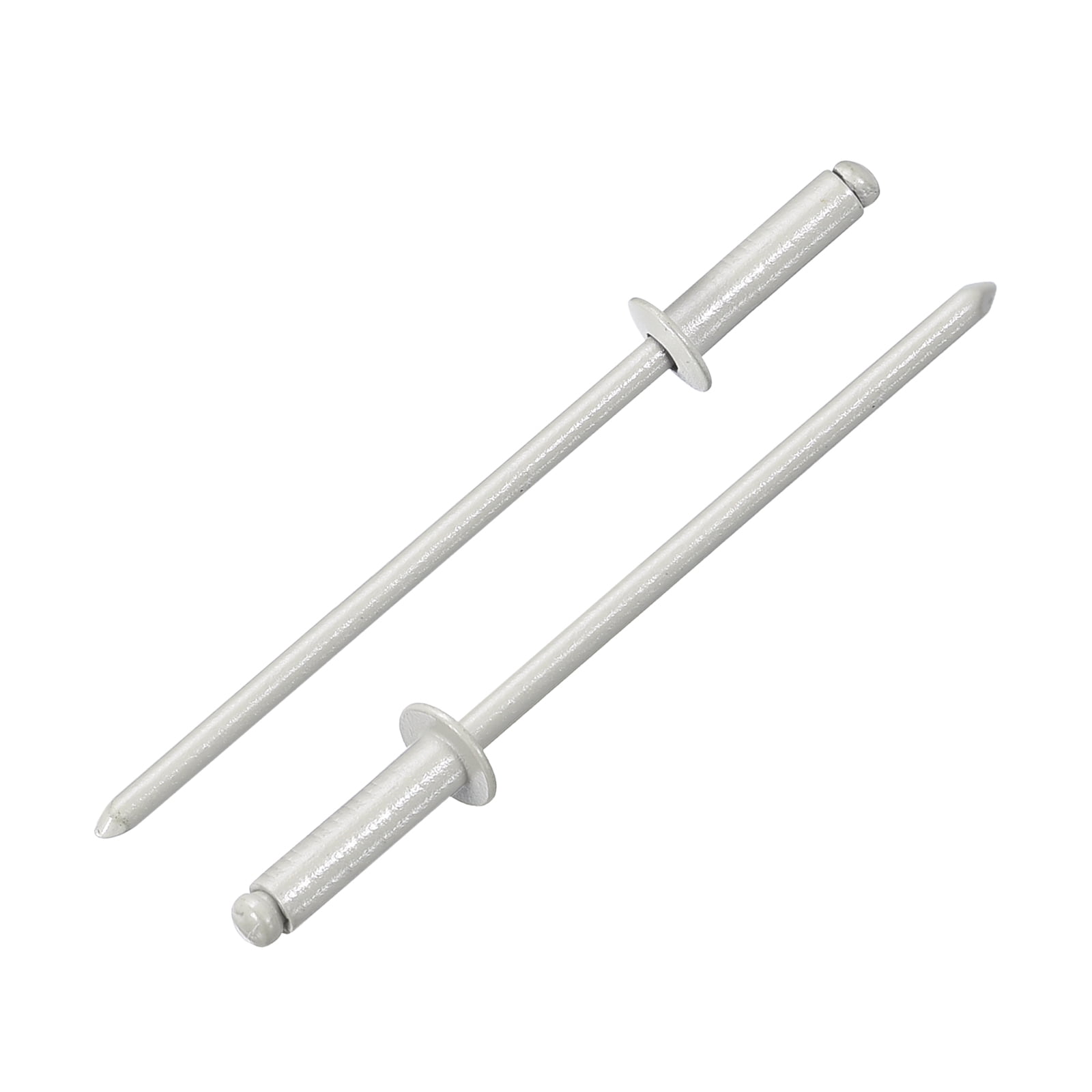 Uxcell 60Pcs 3/32"x5/16" Aluminum Blind Rivets, Dome Head Long Split ...