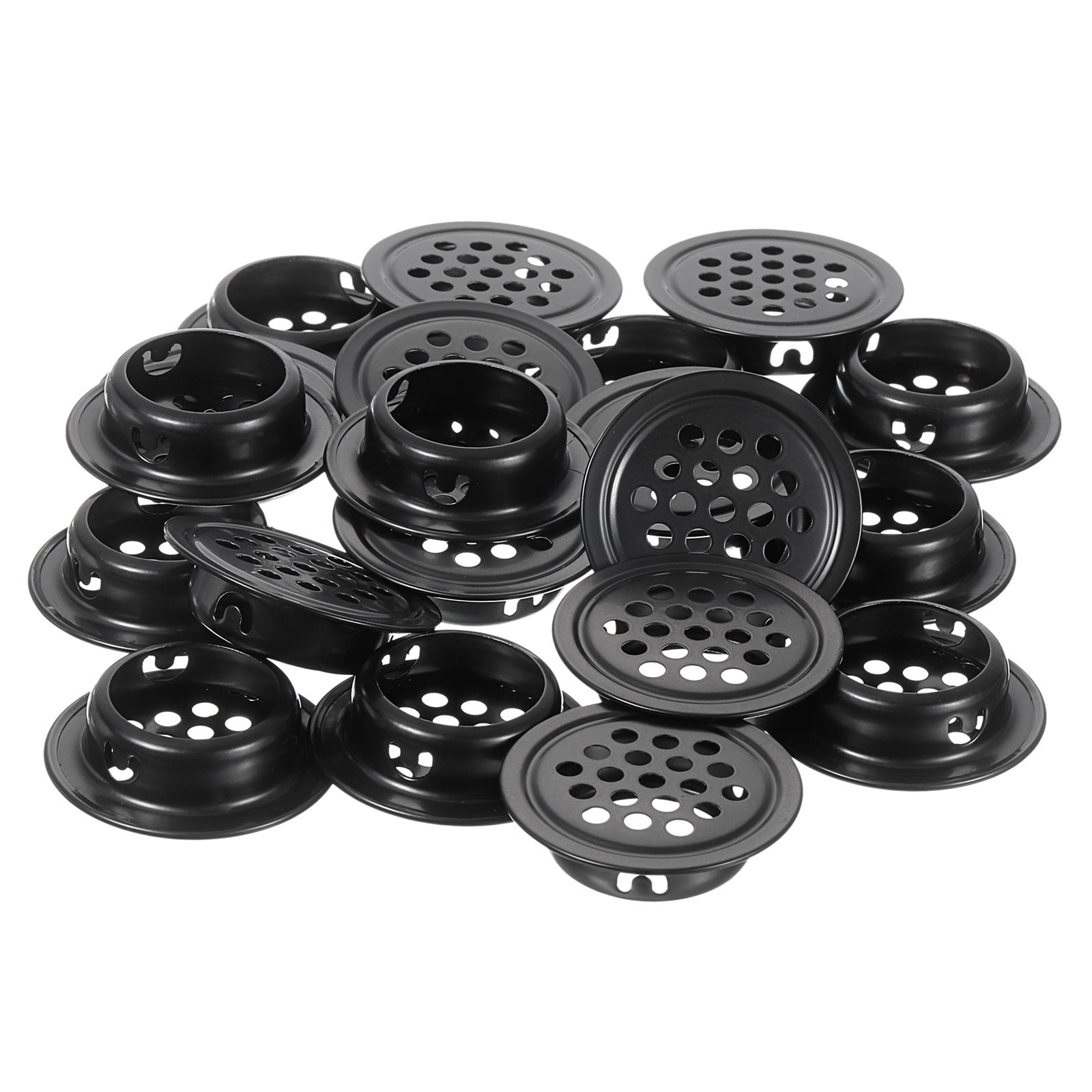 Uxcell 60Pcs Circular Air Vents, 25mm Stainless Steel Mesh Hole Round ...
