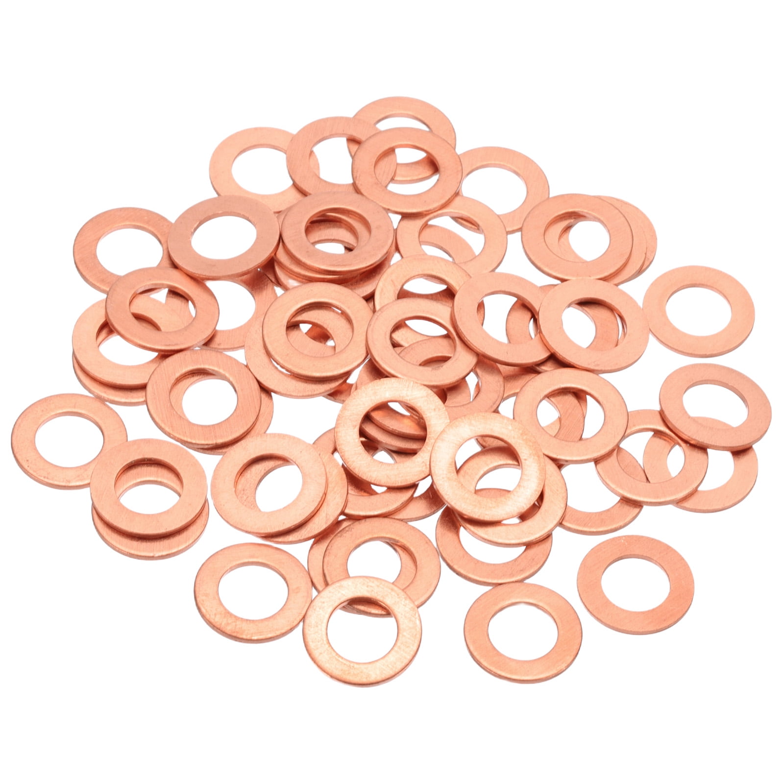 Uxcell Flat Copper Washers for Hydraulic Fittings and Electronic ...