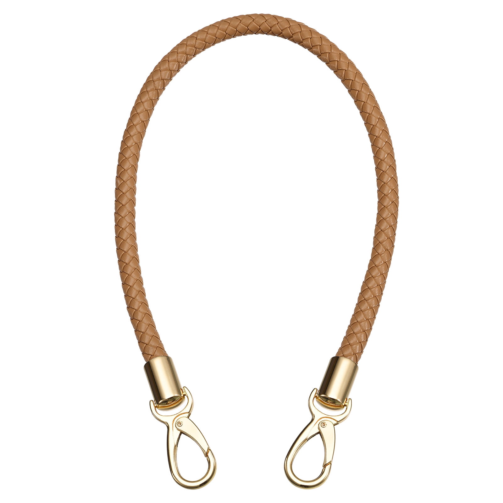 Uxcell 60cm/23.6" Braided Leather Purse Replacement Strap for Handbag ...