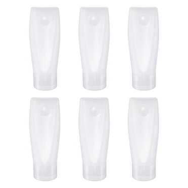 Uxcell 15ml Squeeze Tube Empty Cosmetic Tubes Plastic with Flip Lid ...