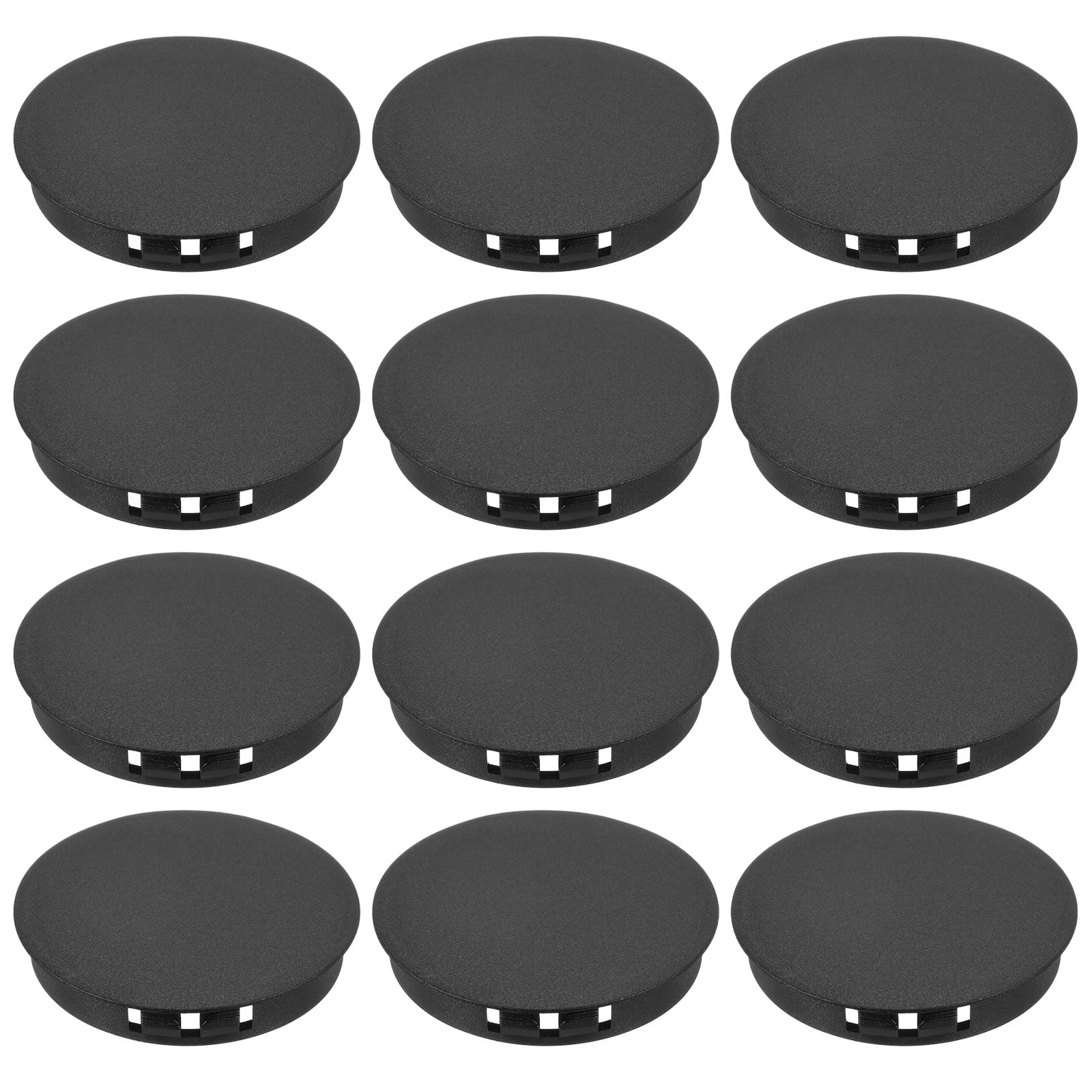 Uxcell 60mm/2-3/8" Plastic Hole Plugs, Flush Type Round Plug Snap in ...