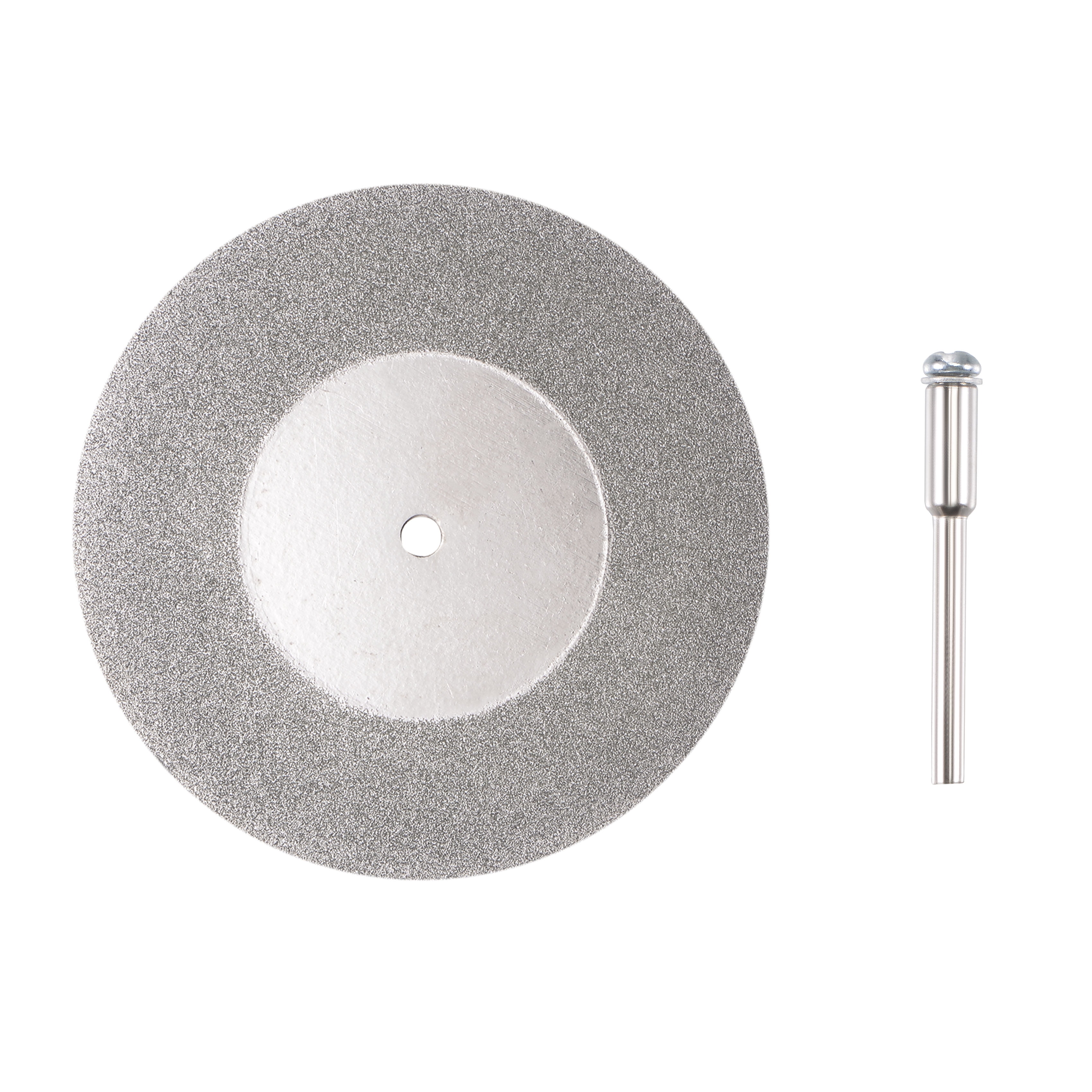 Uxcell 60mm Diamond Coated Cutting Wheels with 3mm Mandrels for Rotary ...