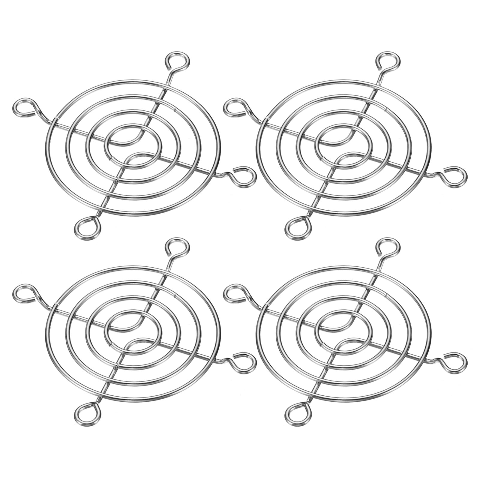 Uxcell 60mm Fan Finger Grill 304 Stainless Steel Grill Protector Guard ...