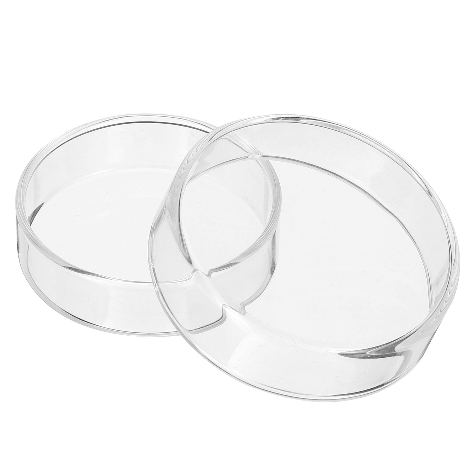 Uxcell 60mm High Borosilicate Glass Petri Dishes with Lids, Petri ...