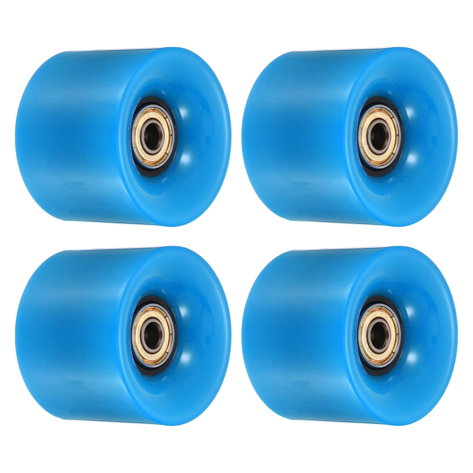 Uxcell 60mm with Bearings ABEC-11 Street Wheels for Skateboards Cruiser ...
