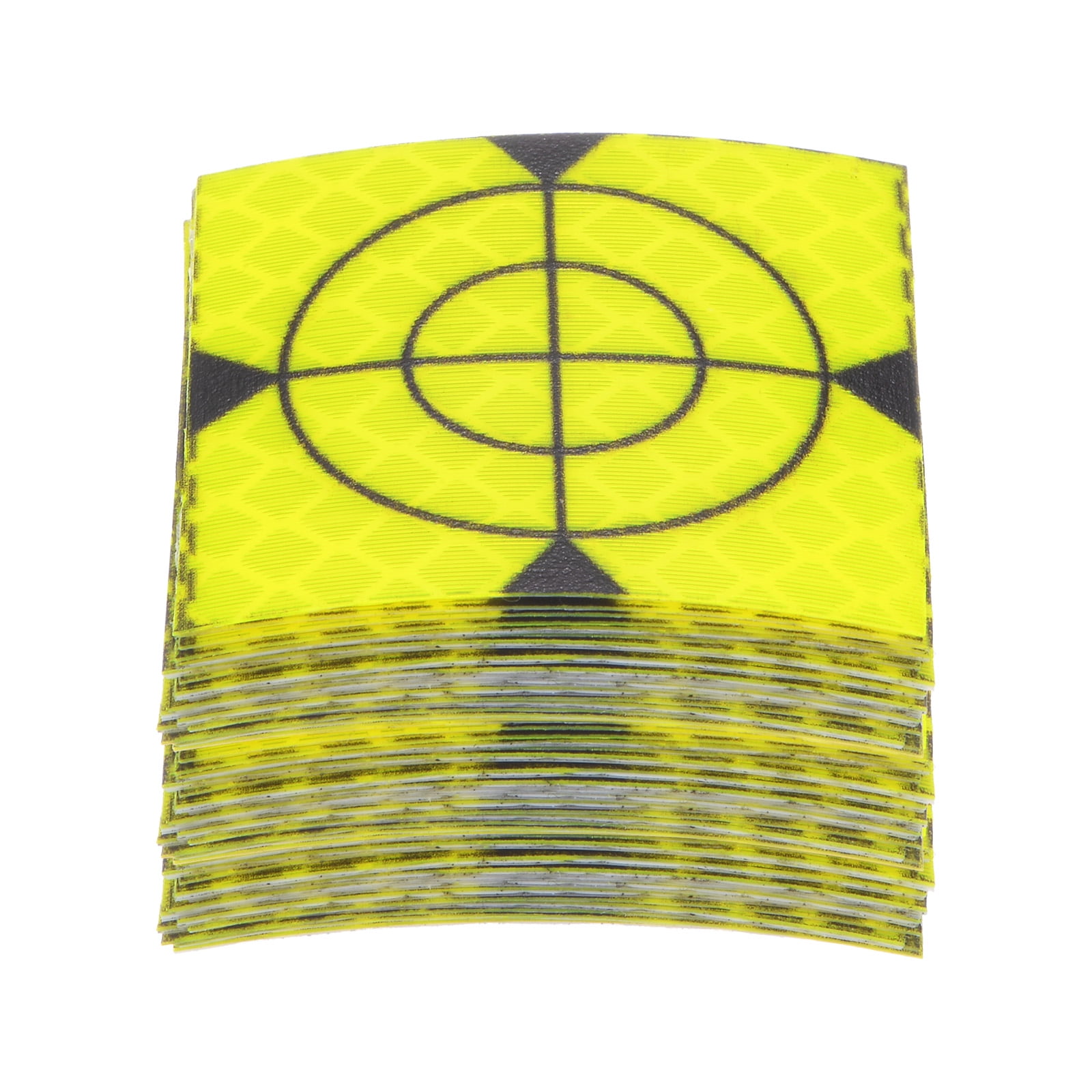 Uxcell 60packs Survey Reflector Sheets 40mm Self-adhesive Survey Target ...