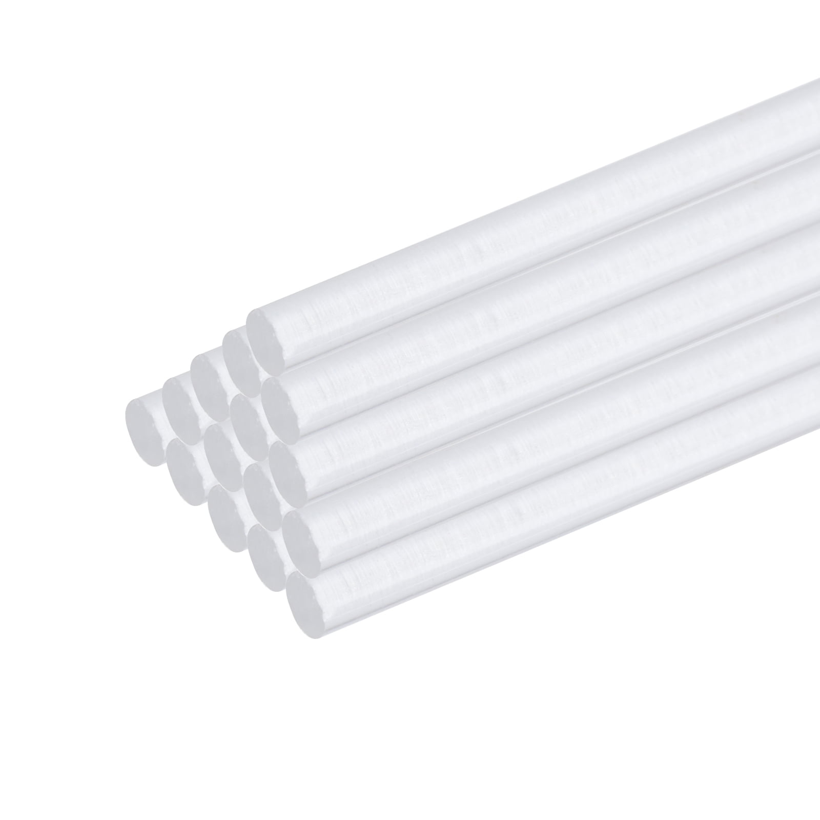 Uxcell 60pcs Acrylic Round Rods 1/8" x 8" Clear Acrylic Dowel Rods ...