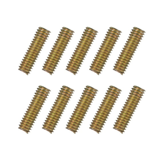 Uxcell 60pcs Fully Threaded Rods 5/16 x 1 Inch for Mounting Assembly ...