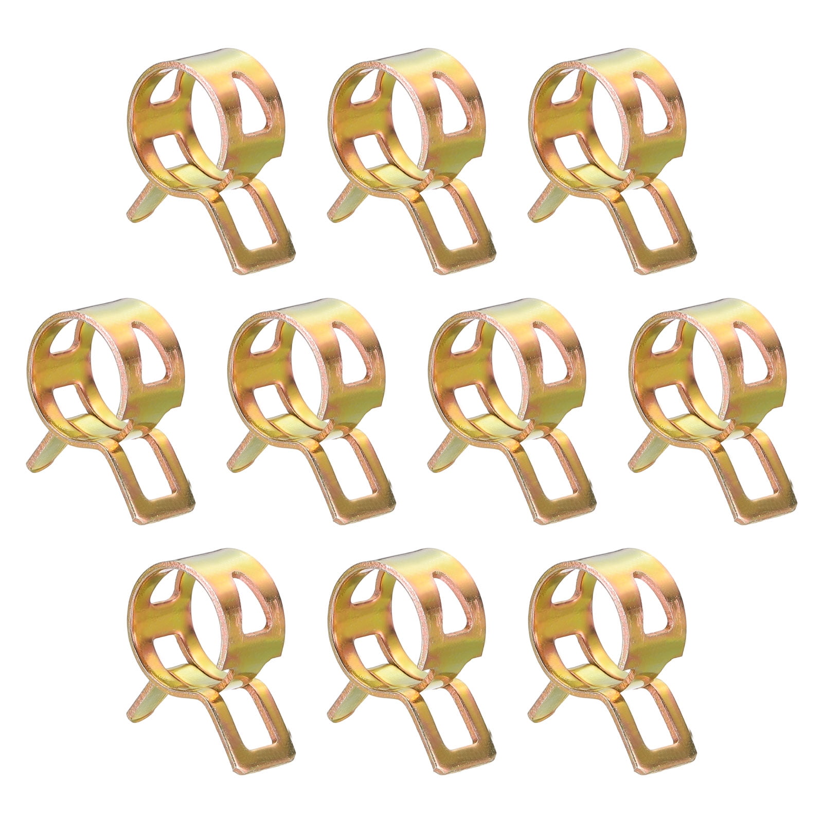 Uxcell 60pcs Spring Band Type Hose Clamps 11mm Silicone Vacuum Pipe ...