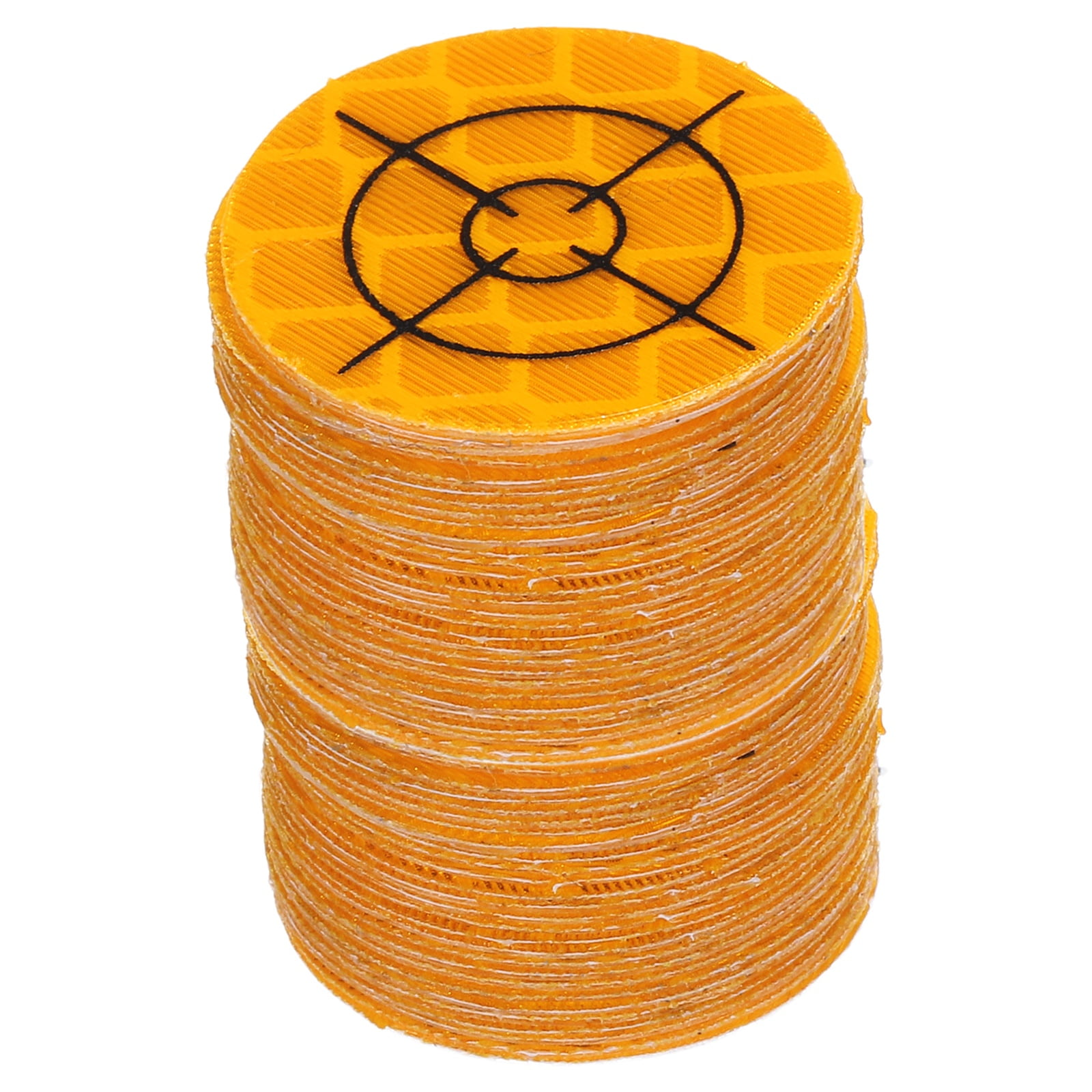 Uxcell 60pcs Survey Reflector Sheet 20x20mm Self-Adhesive Round ...