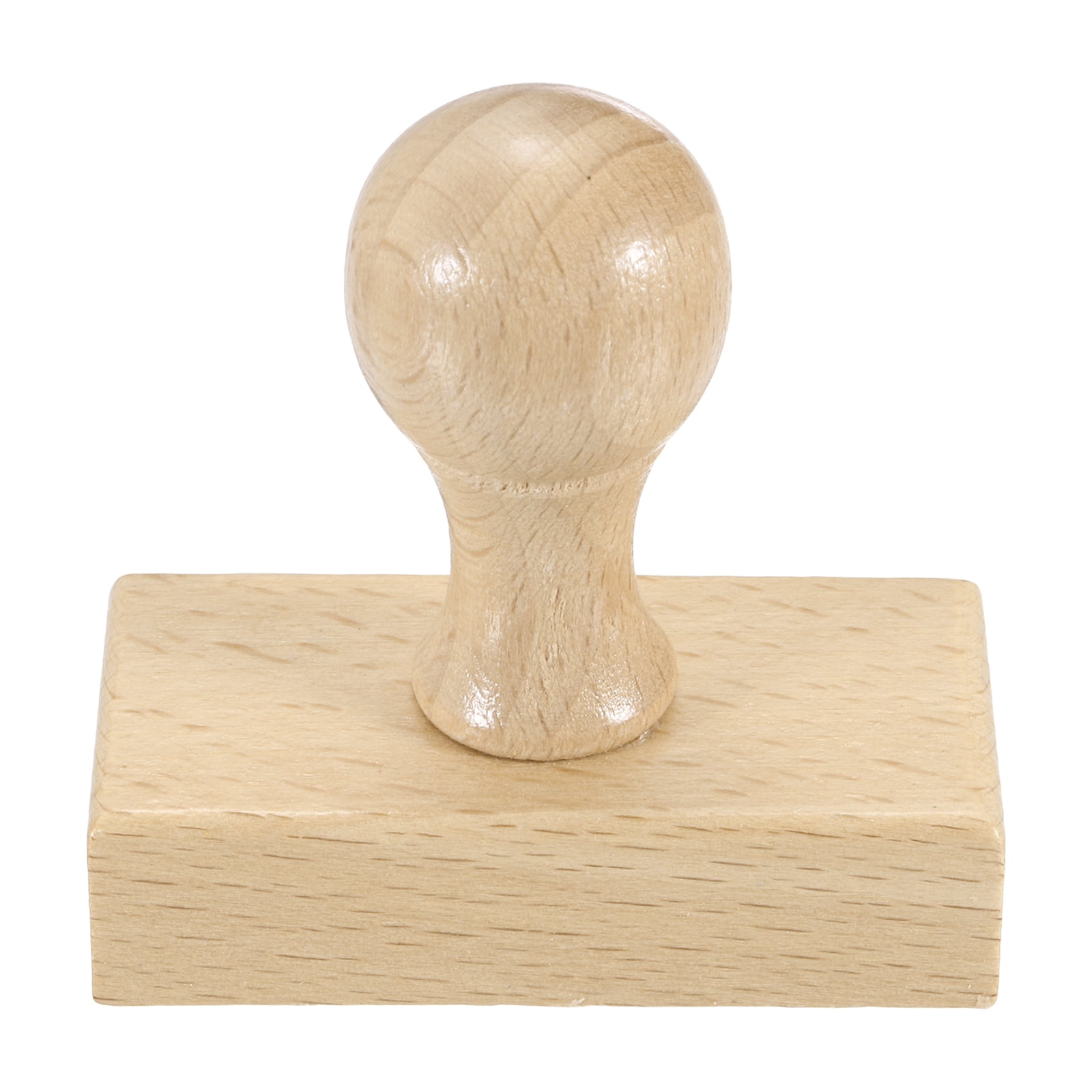 Uxcell 60x30mm Wooden Stamp Round Handle, 1 Pcs Wooden Stamp Mounts ...